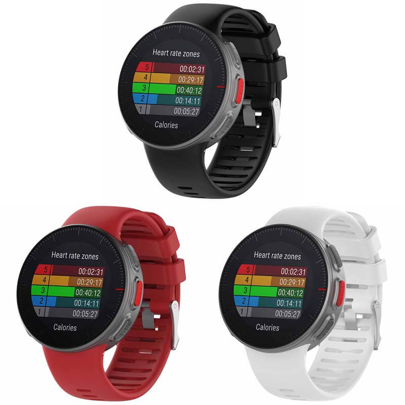 Rubber Strap for Polar Vantage V | Ele Straps